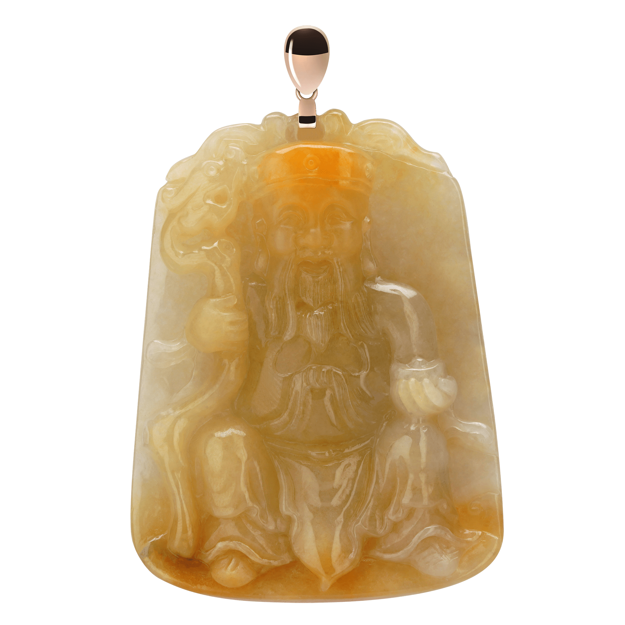 Fine Jadeite Tua Pek Gong Imperial Harvest